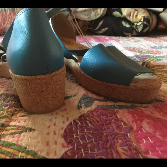 Gudrun Sjoden | Shoes | Gudrun Sjoden Blue Platform Sandals | Poshmark